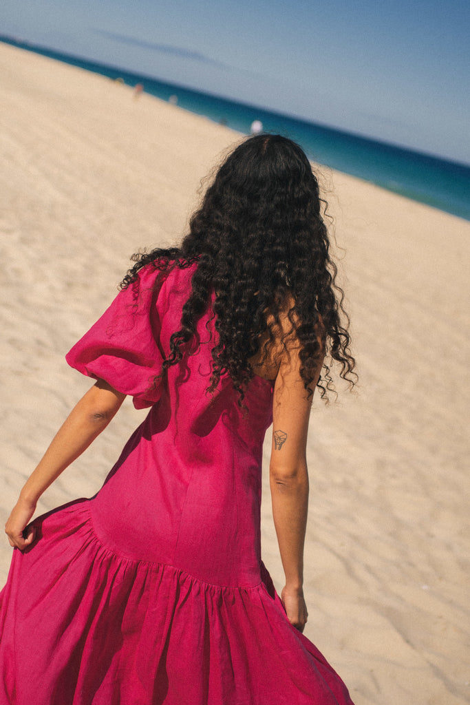 ACE DRESS FUSCHIA | Name The Label